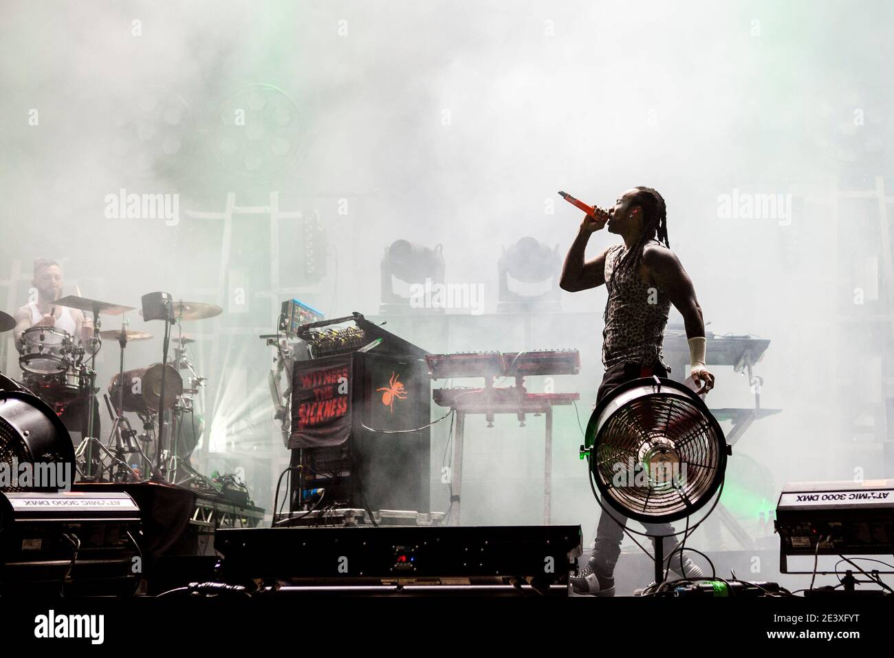 Aarhus, Denmark. 10th, June 2017. The English electronica group The ...