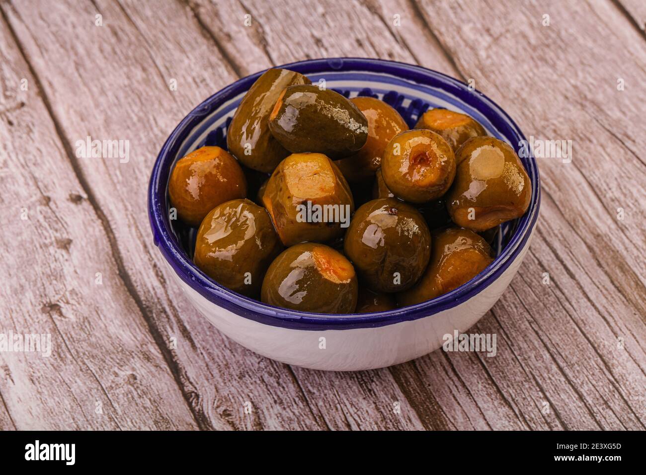 Marinated feijoa fruit in the bowl Stock Photo - Alamy