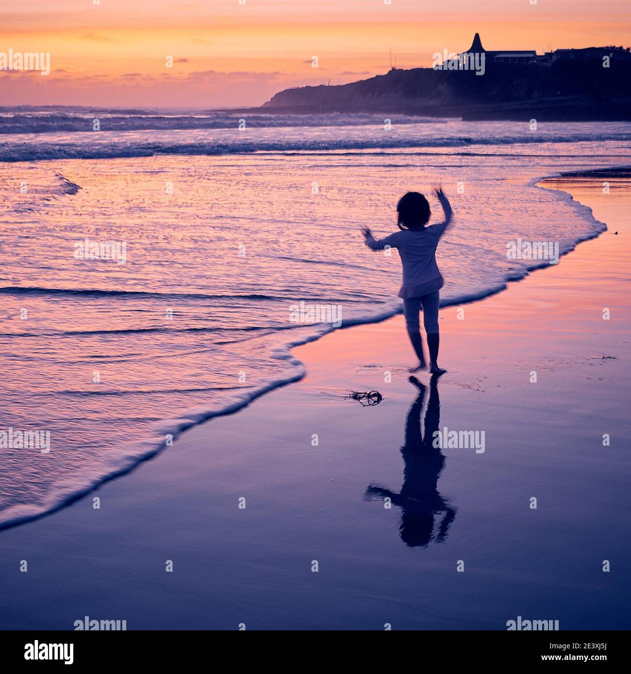 Child waving his arms hi-res stock photography and images - Alamy
