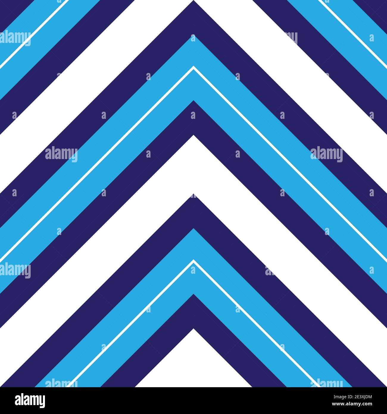 Blue Chevron diagonal striped seamless pattern background suitable for ...