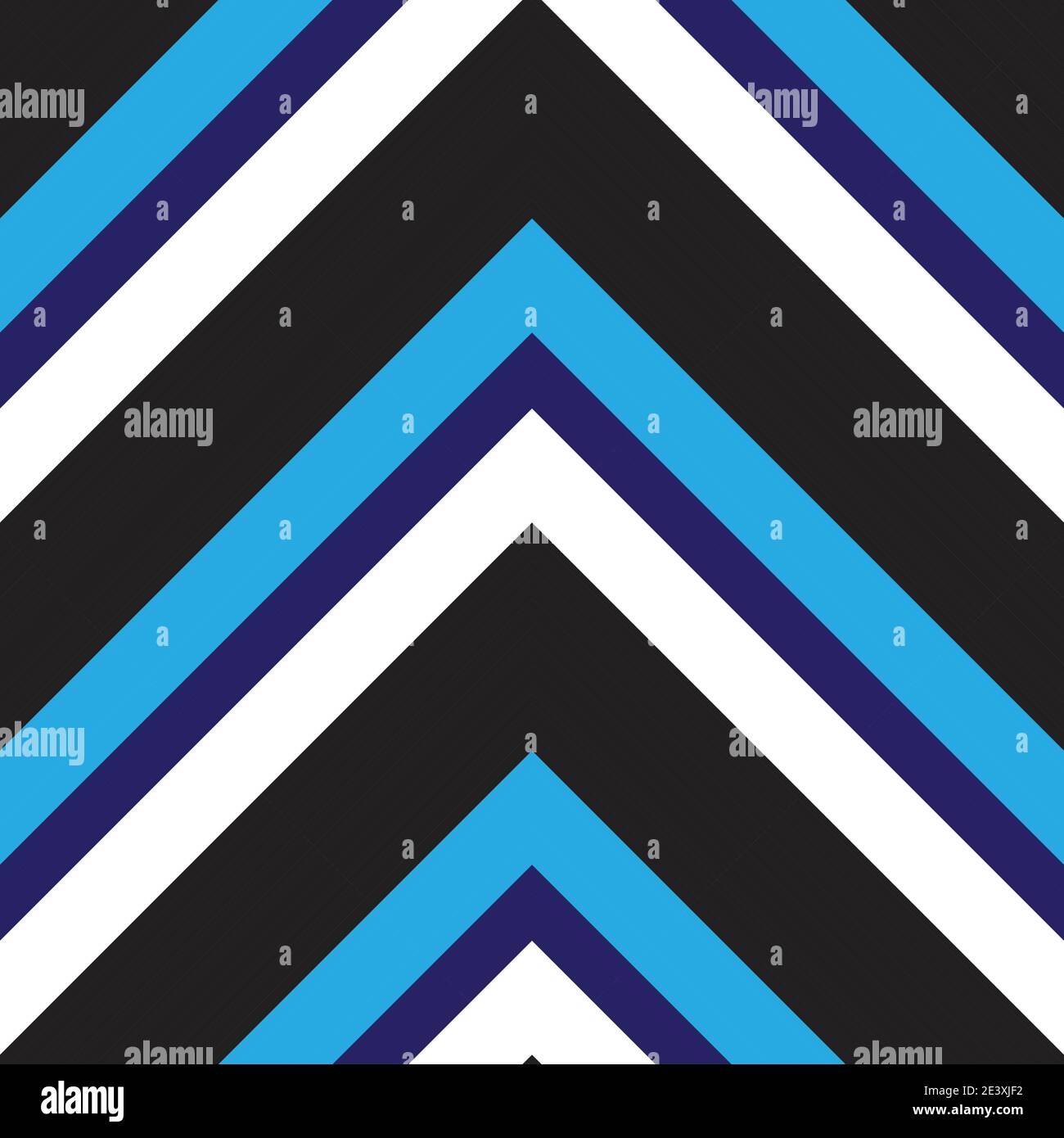 Blue Chevron diagonal striped seamless pattern background suitable for ...