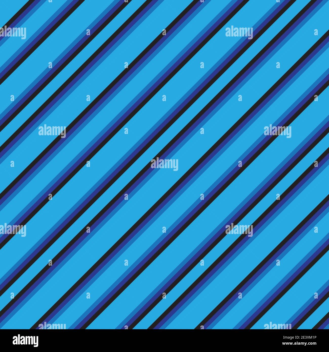 Blue diagonal striped seamless pattern background suitable for fashion ...