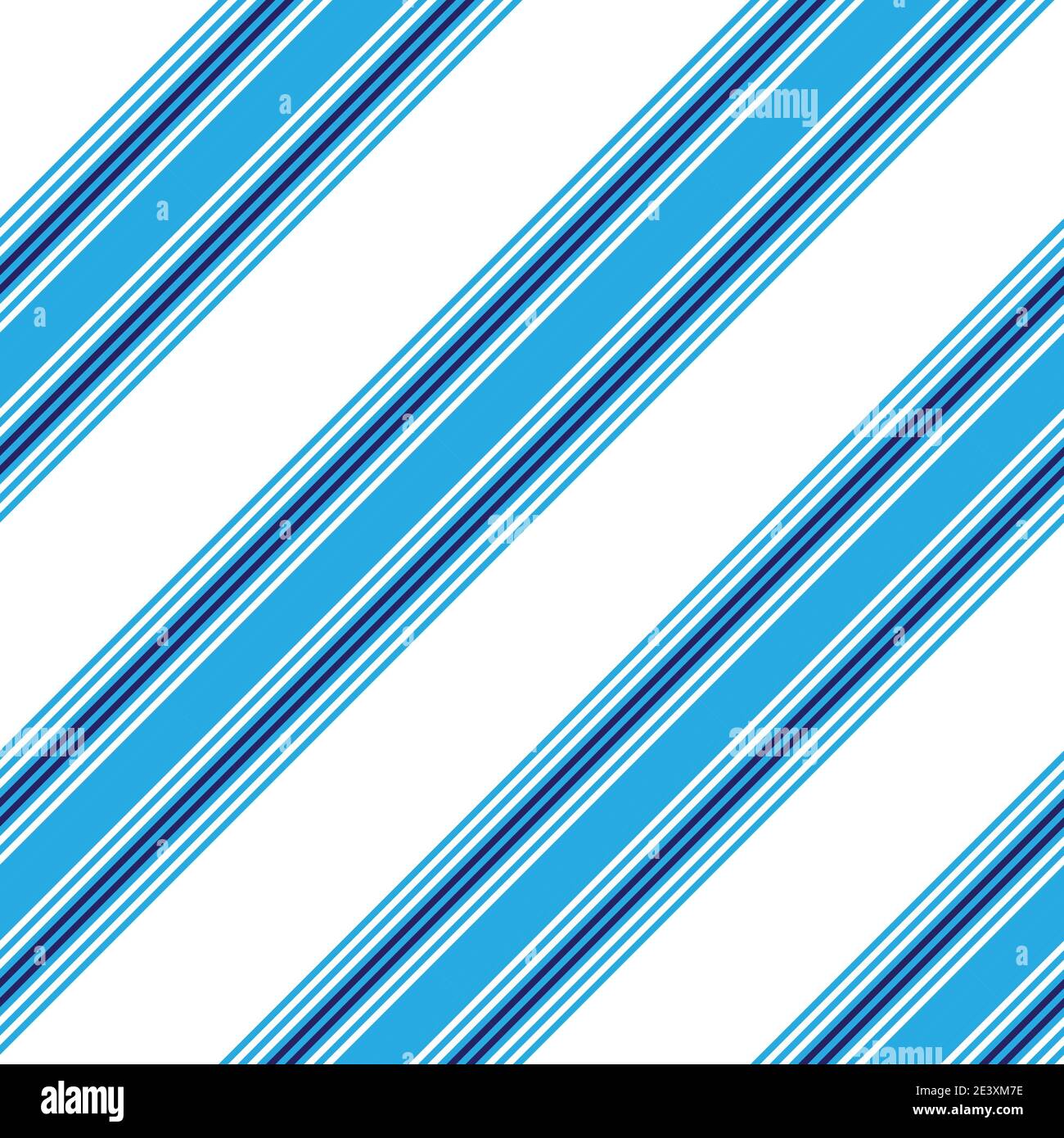 Blue diagonal striped seamless pattern background suitable for fashion ...