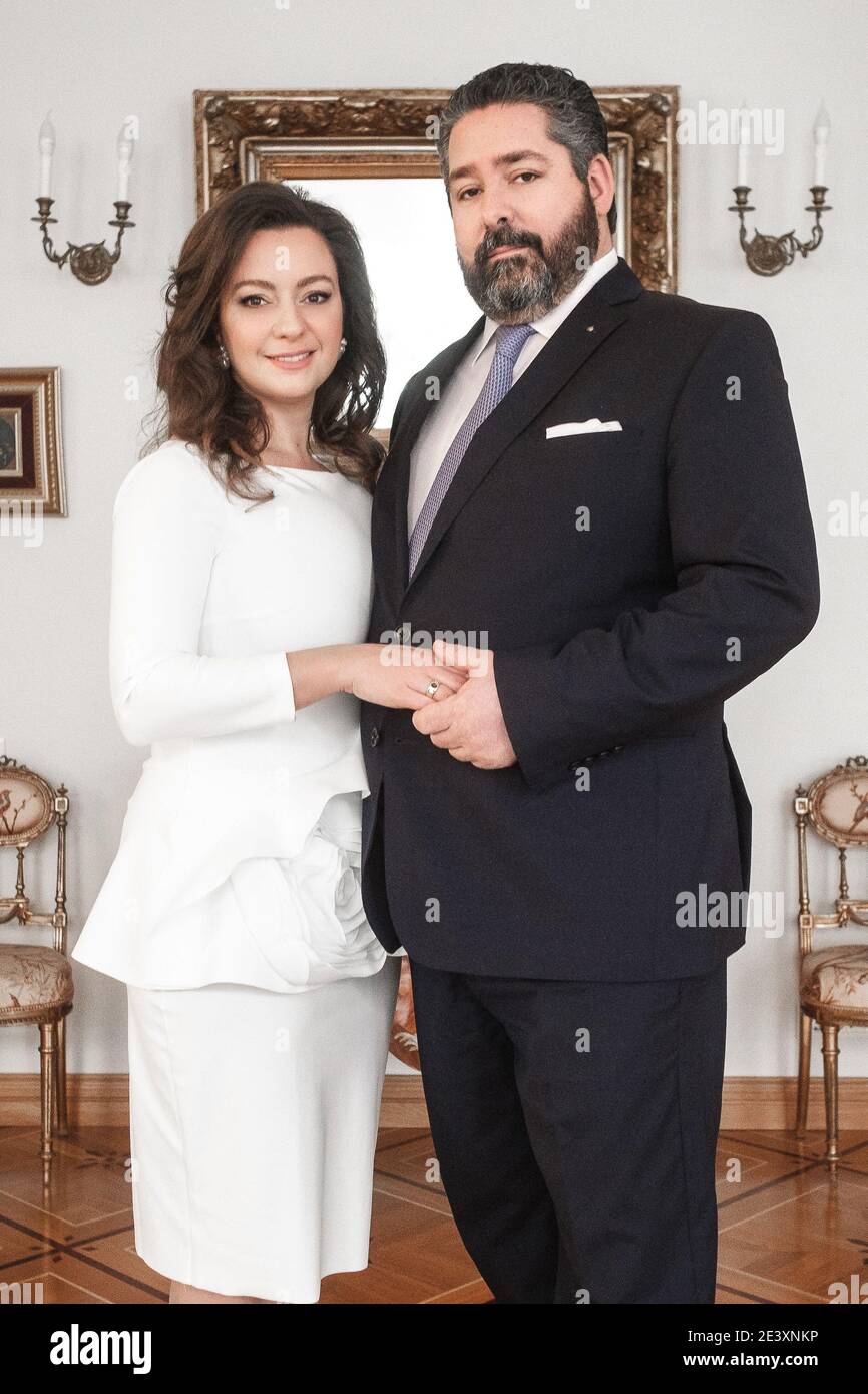 Photo session of Grand Duke George Mikhailovich of Russia, (Georgi ...