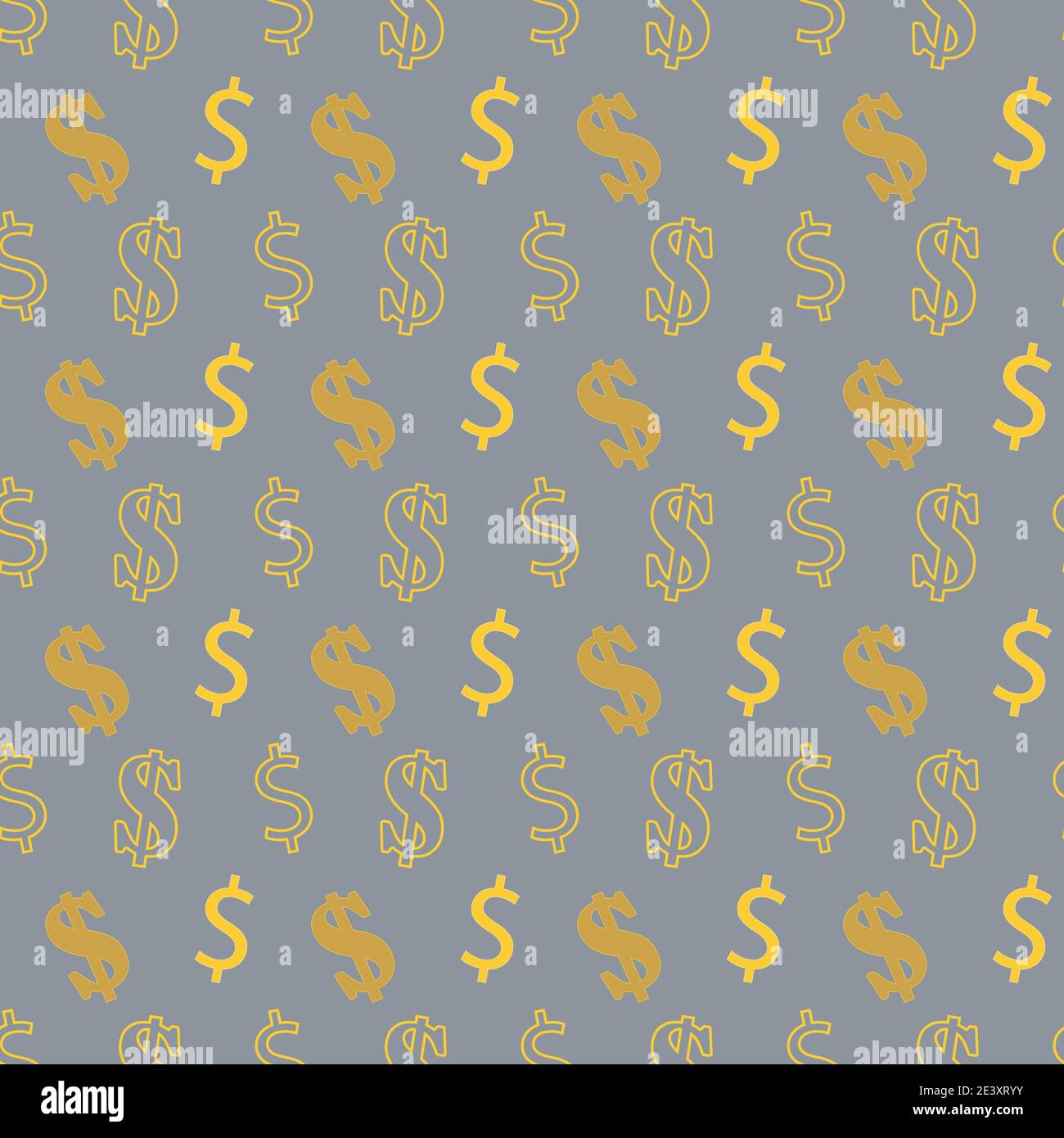 A repeat golden dollar sign pattern background image Stock Vector Image ...