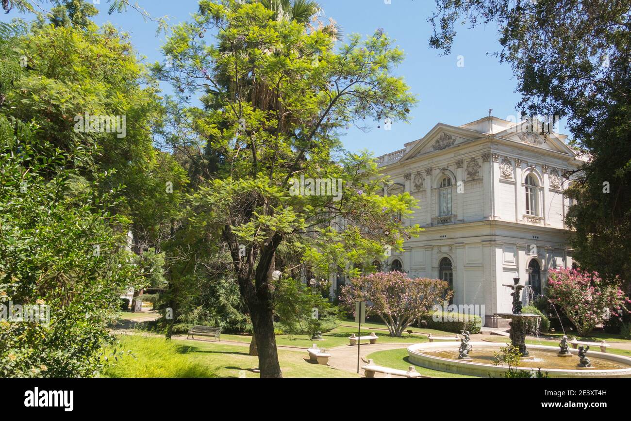 Imposing Seat of Santiago of the National Congress of Chile, in the ...