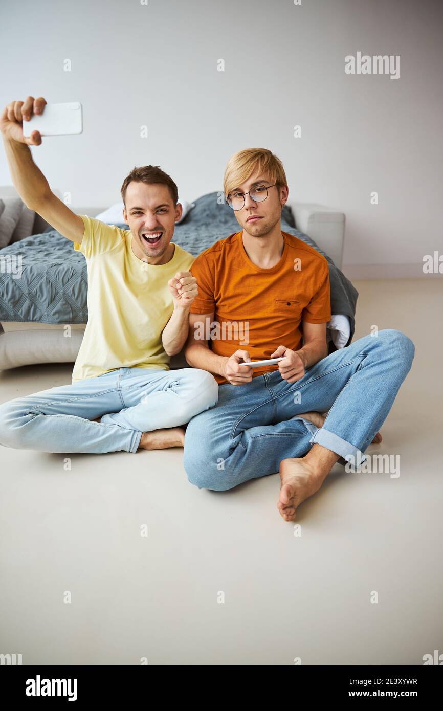 Guys Playing Video Games
