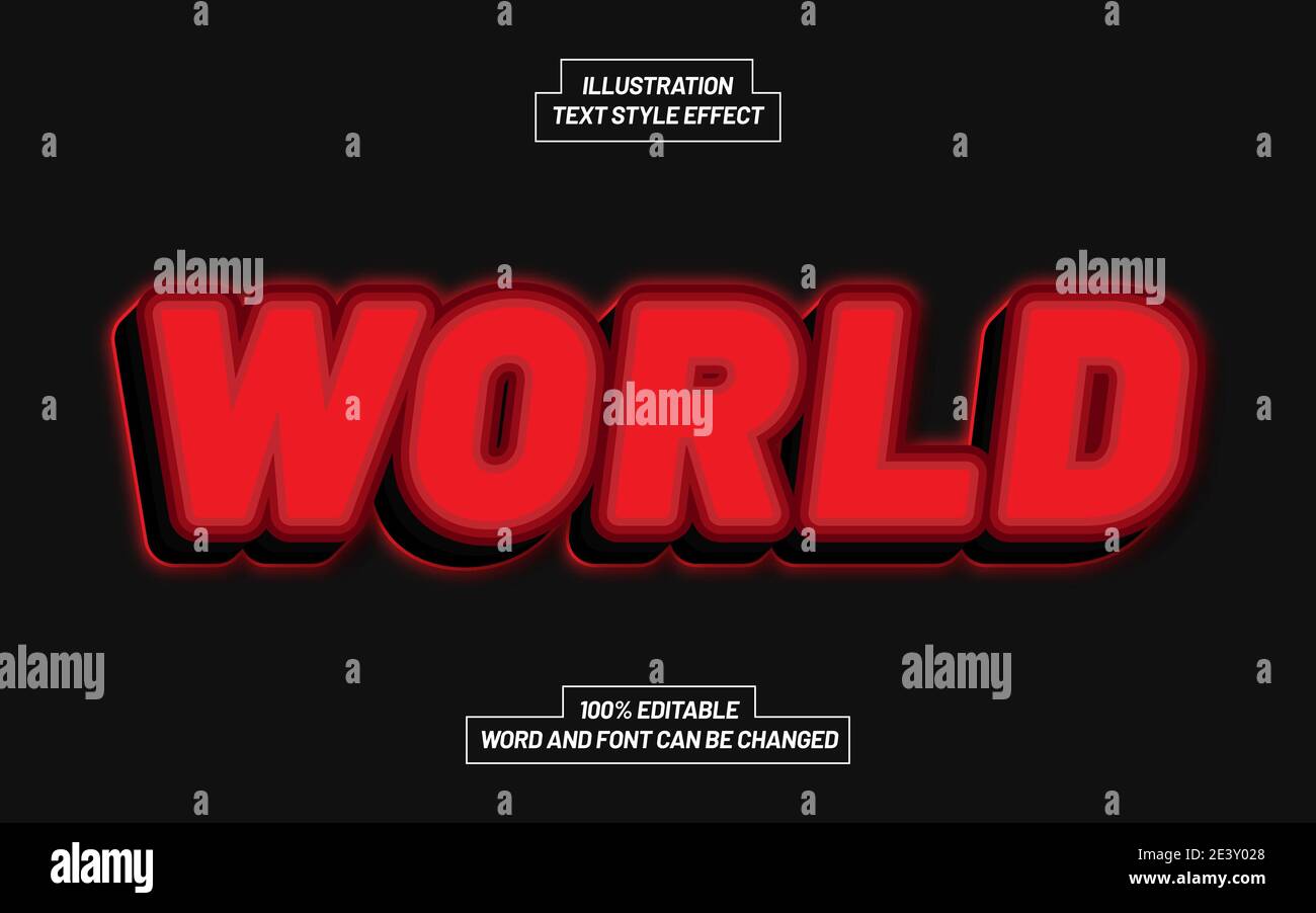 World title Stock Vector Images - Alamy