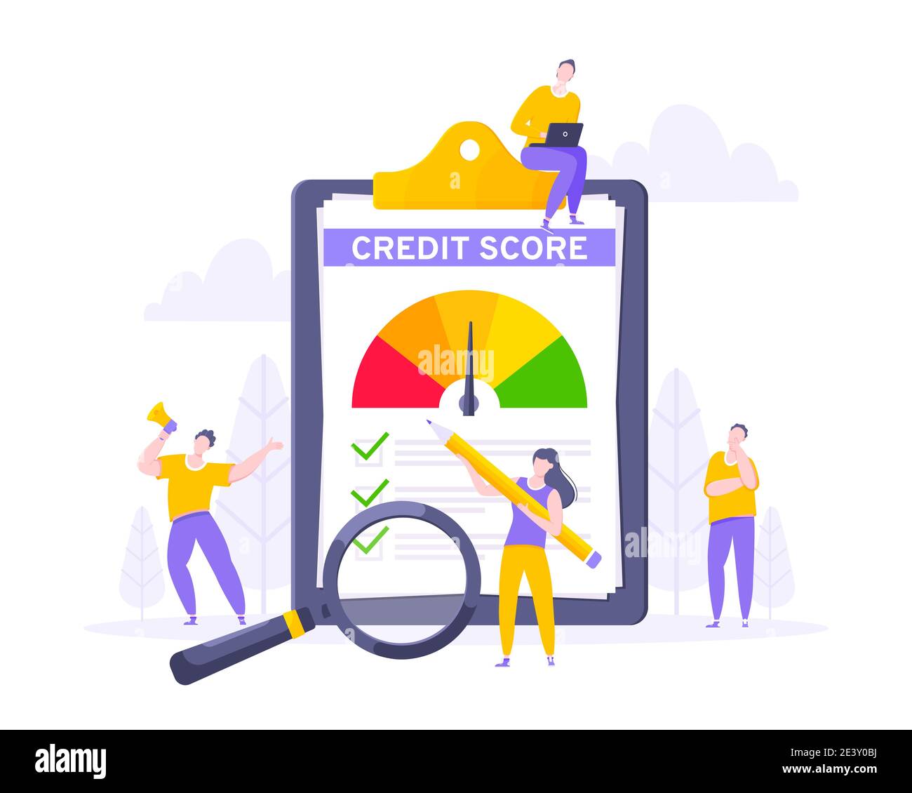 Good bad color chart Stock Vector Images - Alamy