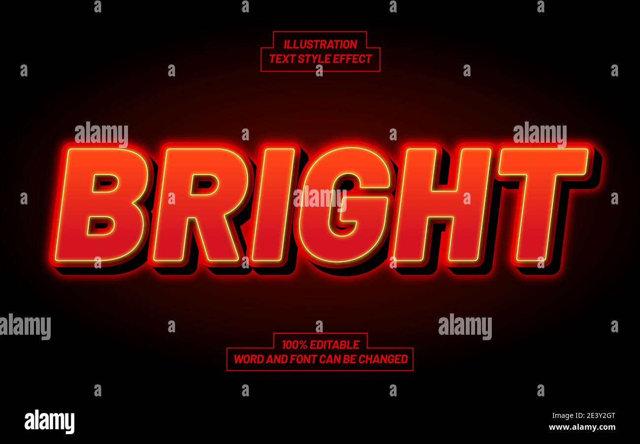 Bright text hi-res stock photography and images - Alamy