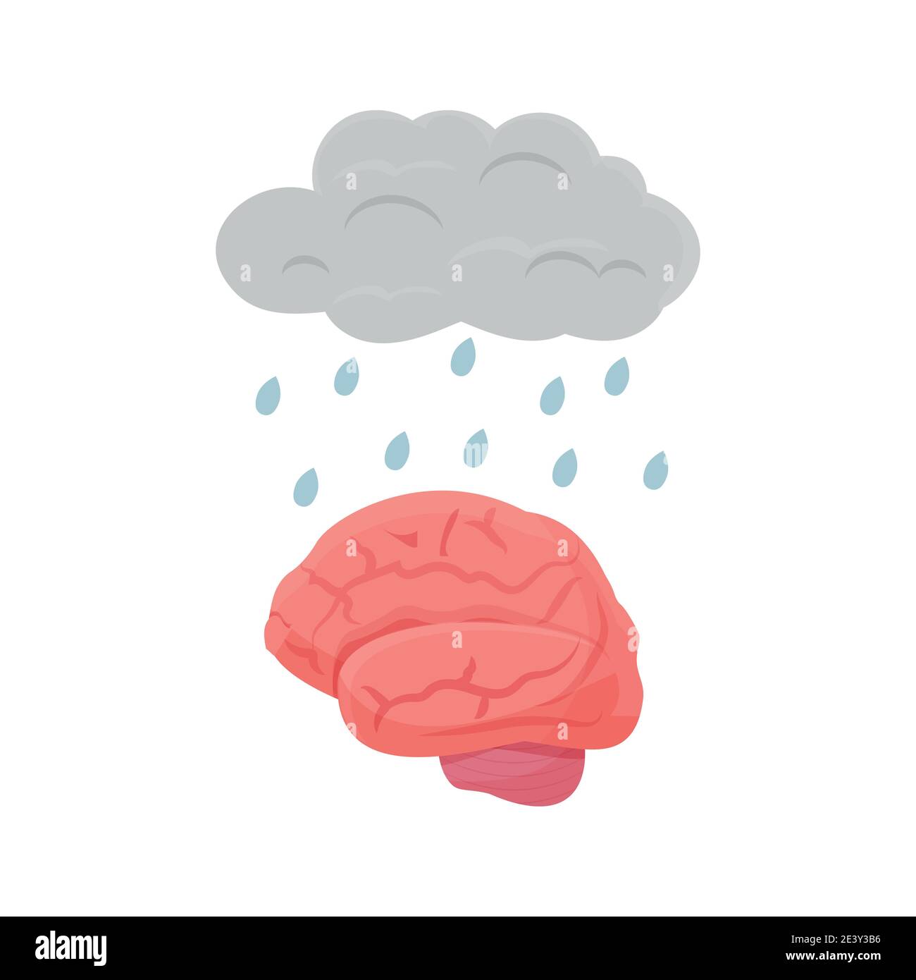 Sorrowful stress Stock Vector Images - Alamy