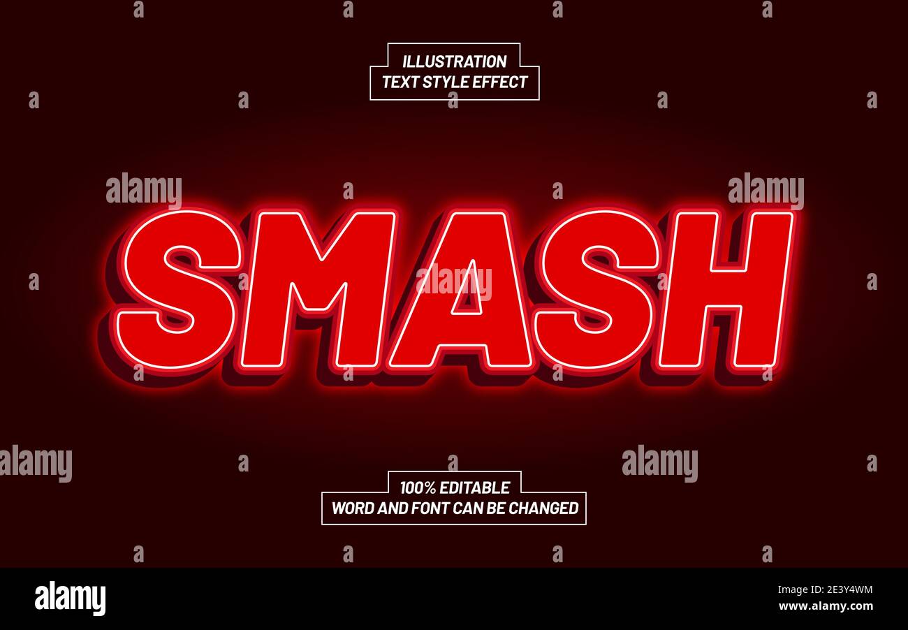 Frame smash Stock Vector Images - Alamy