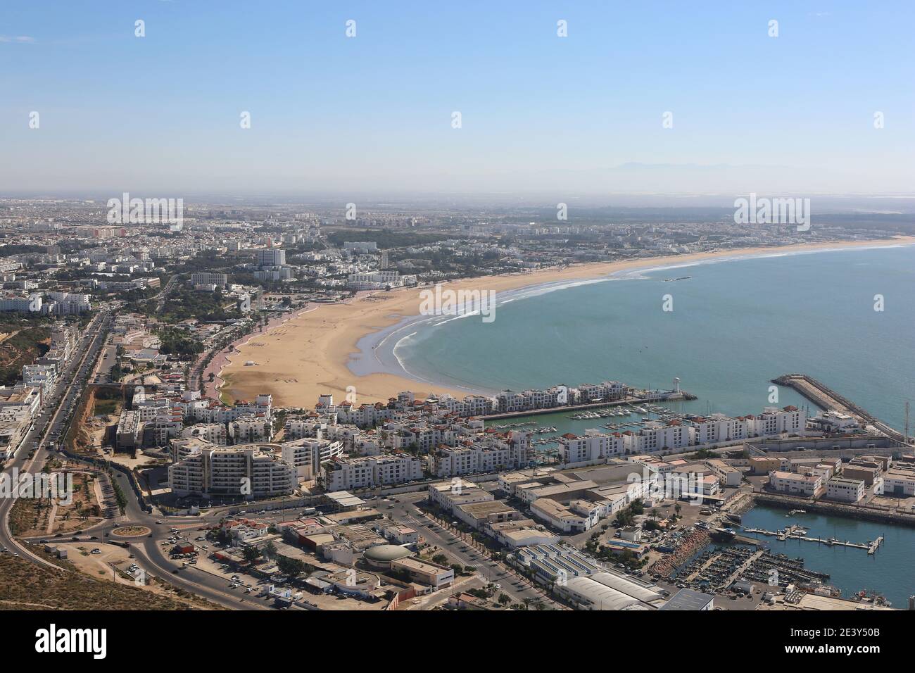 Skyline of Agadir,Morocco Stock Photo - Alamy