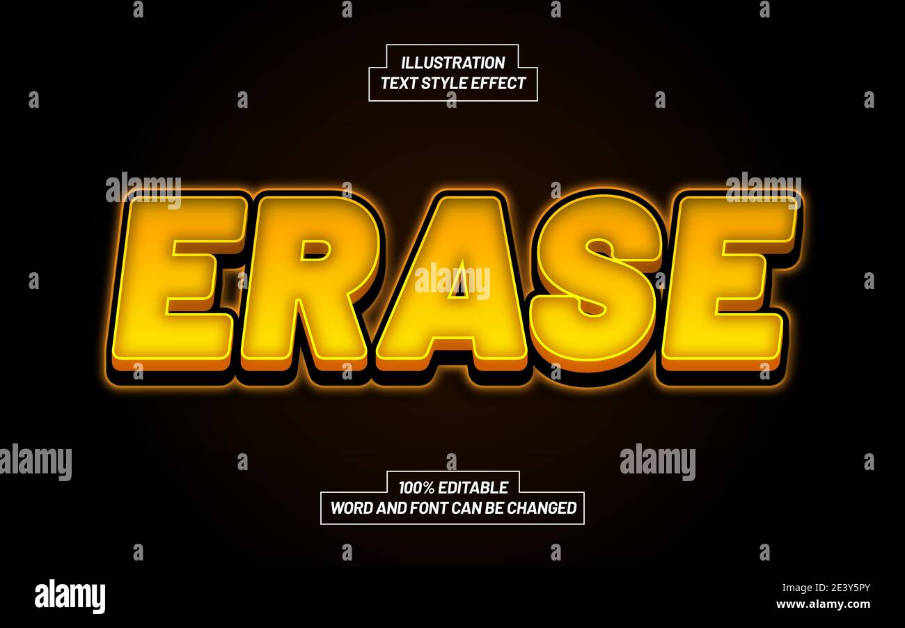 Erase text hi-res stock photography and images - Alamy
