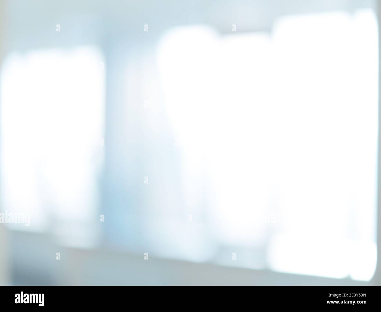 blurry image of a window in a modern office Stock Photo - Alamy