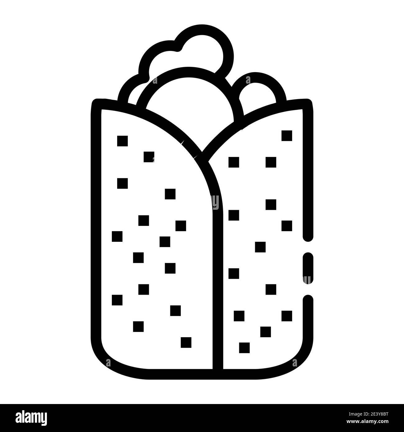 Kebab Food Icon. Vector Design Illustration Sign Logo Stock Vector ...