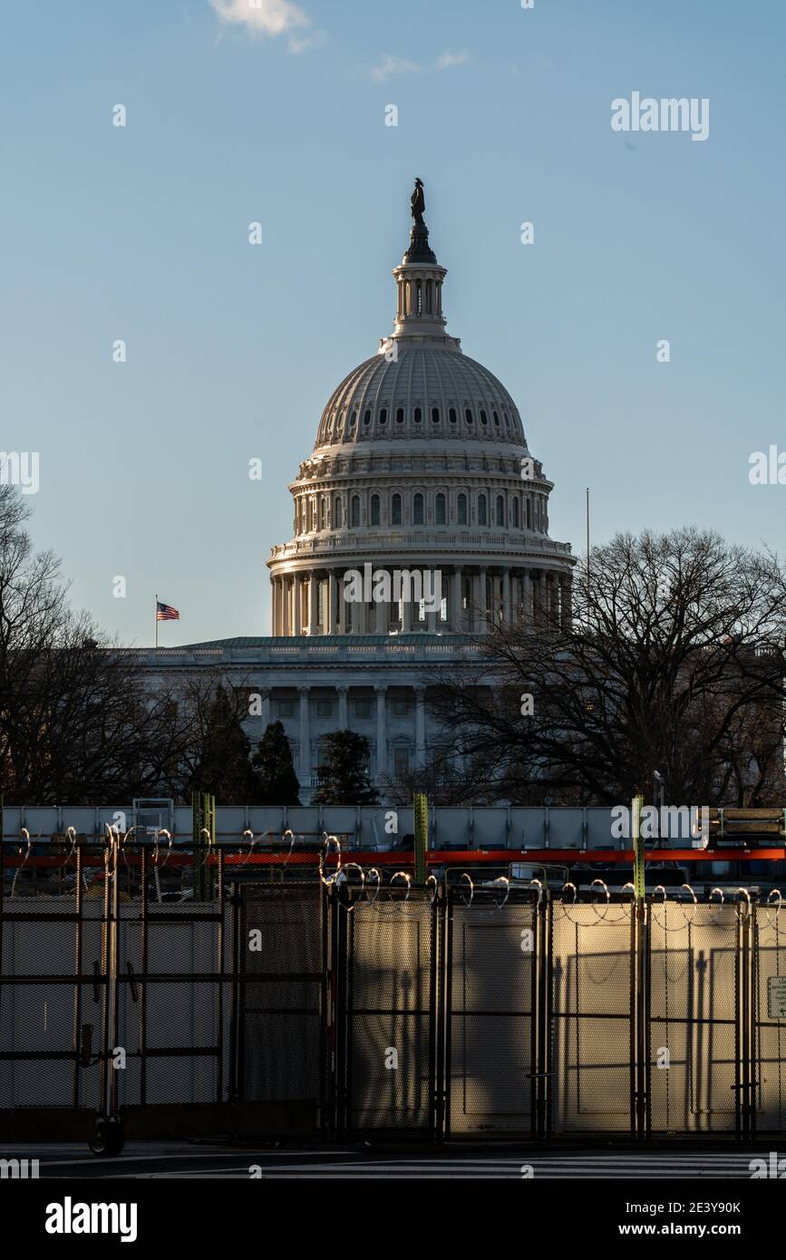 2021 inauguration flag hi-res stock photography and images - Alamy