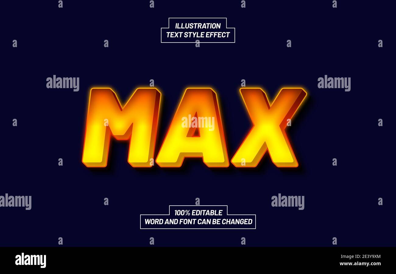 Max colorful text hi-res stock photography and images - Alamy