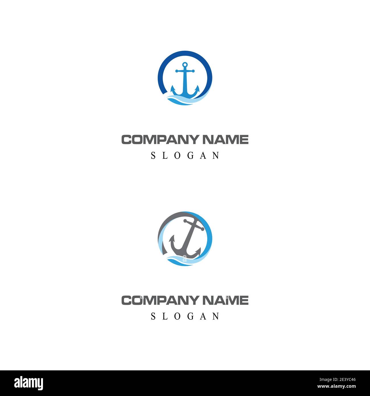 Anchor vector vectors hi-res stock photography and images - Alamy