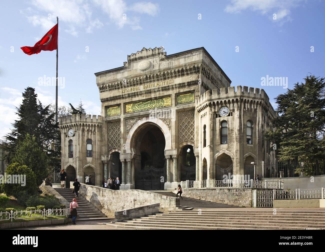 Istanbul University. Turkey Stock Photo - Alamy