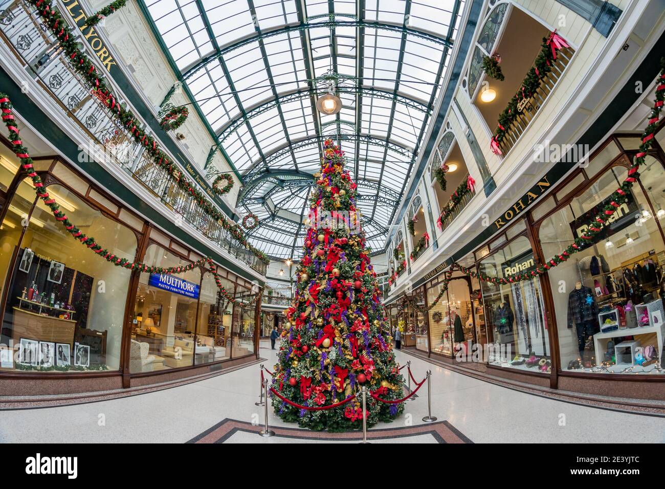 Wayfarers Arcade (previously the Leyland Arcade and Burton Arcade) a ...