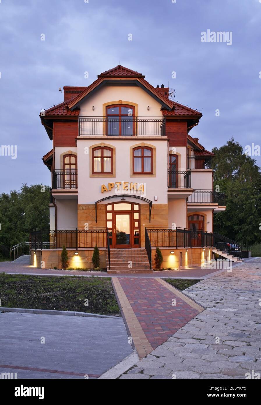 View of Jastarnia. Hel Peninsula. Poland Stock Photo - Alamy