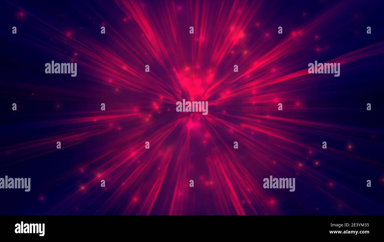 Burst Abstract Explosion Background particle illustration render Stock ...