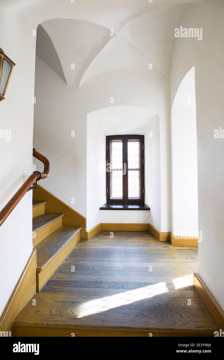 Barrel Vault Ceiling Hallway