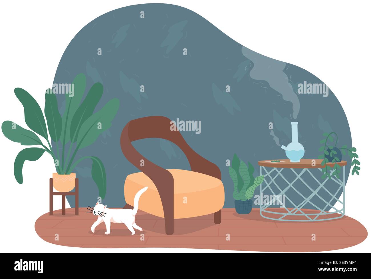 Smoking marijuana icon cartoon Stock Vector Images - Alamy