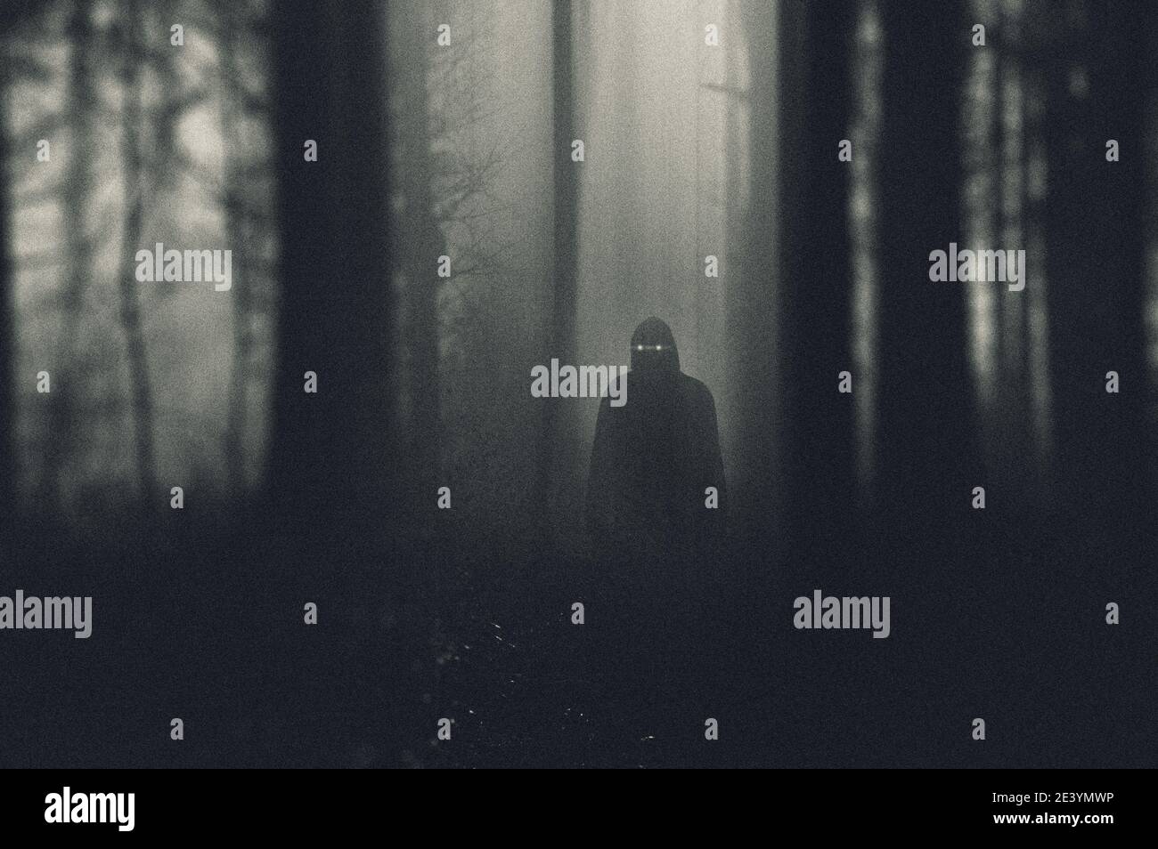 Mystery forest figure dark hi-res stock photography and images - Alamy