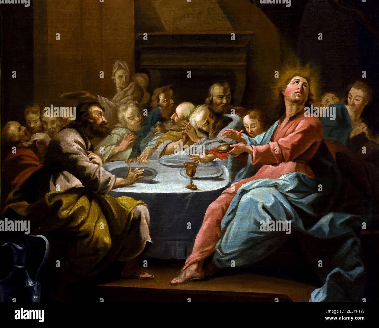 Jesus shared with his apostles hi-res stock photography and images - Alamy