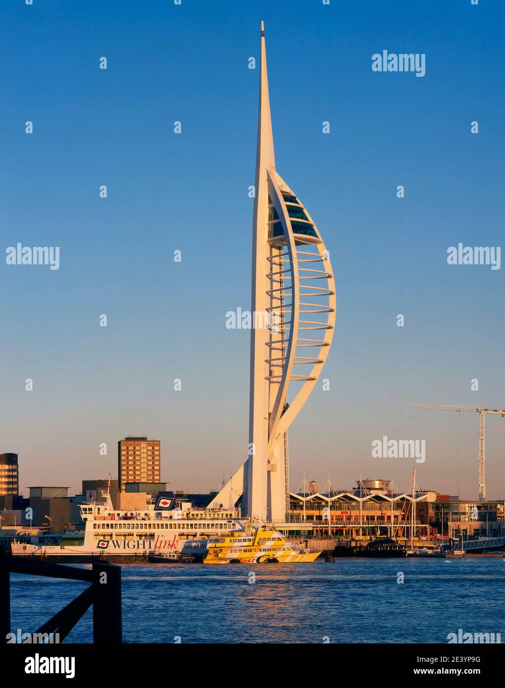 Spinnaker Tower, Portsmouth, 2005Architect: HGP Architects Stock Photo ...