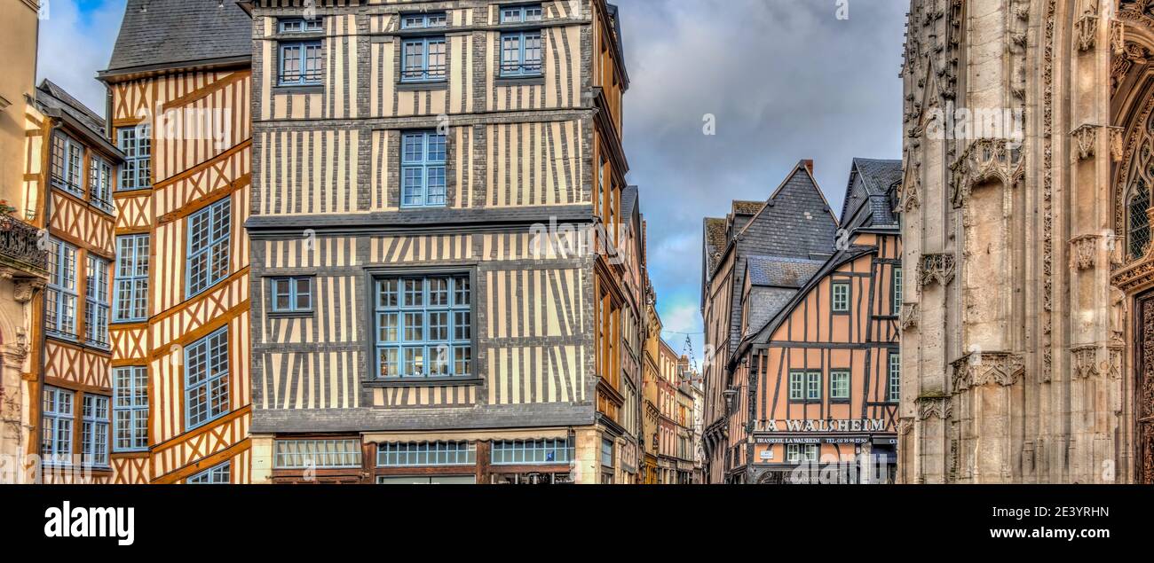 Quartier Saint-Ouen, Rouen, France Stock Photo - Alamy