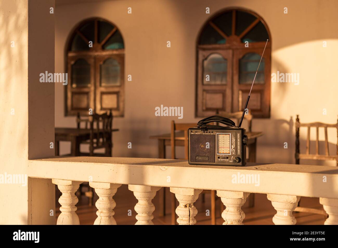 Radio listening africa hi-res stock photography and images - Alamy