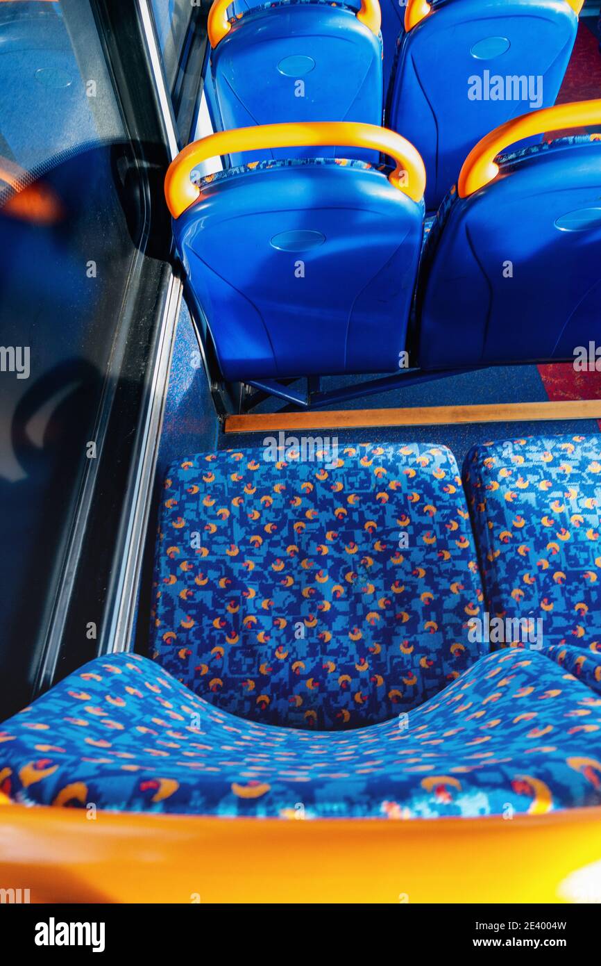 Empty bus seat hi-res stock photography and images - Alamy