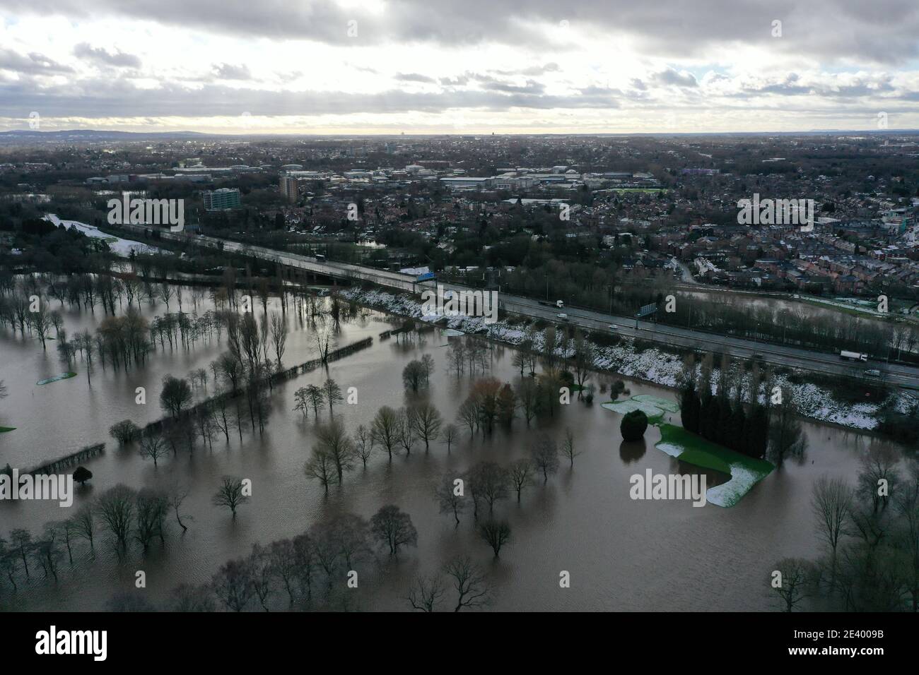 Causes widespread flooding hi-res stock photography and images - Alamy