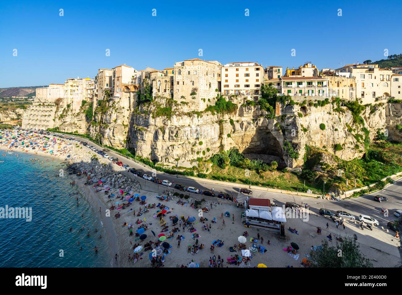 Seaside buildings in tropea hi-res stock photography and images - Alamy