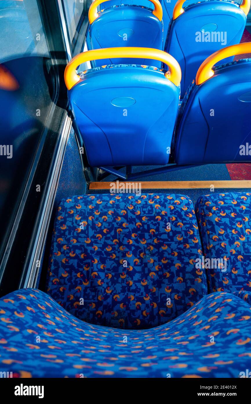 Empty bus seat hi-res stock photography and images - Alamy