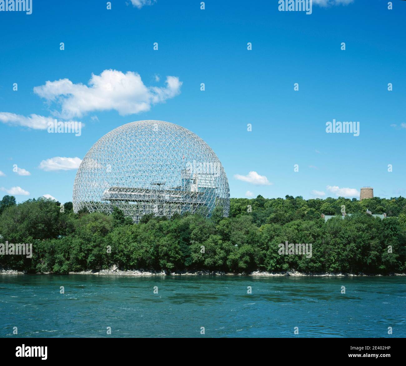 Detail, Geodesic Dome; Montr eal, Qu ebec, Canada - Architect: R ...