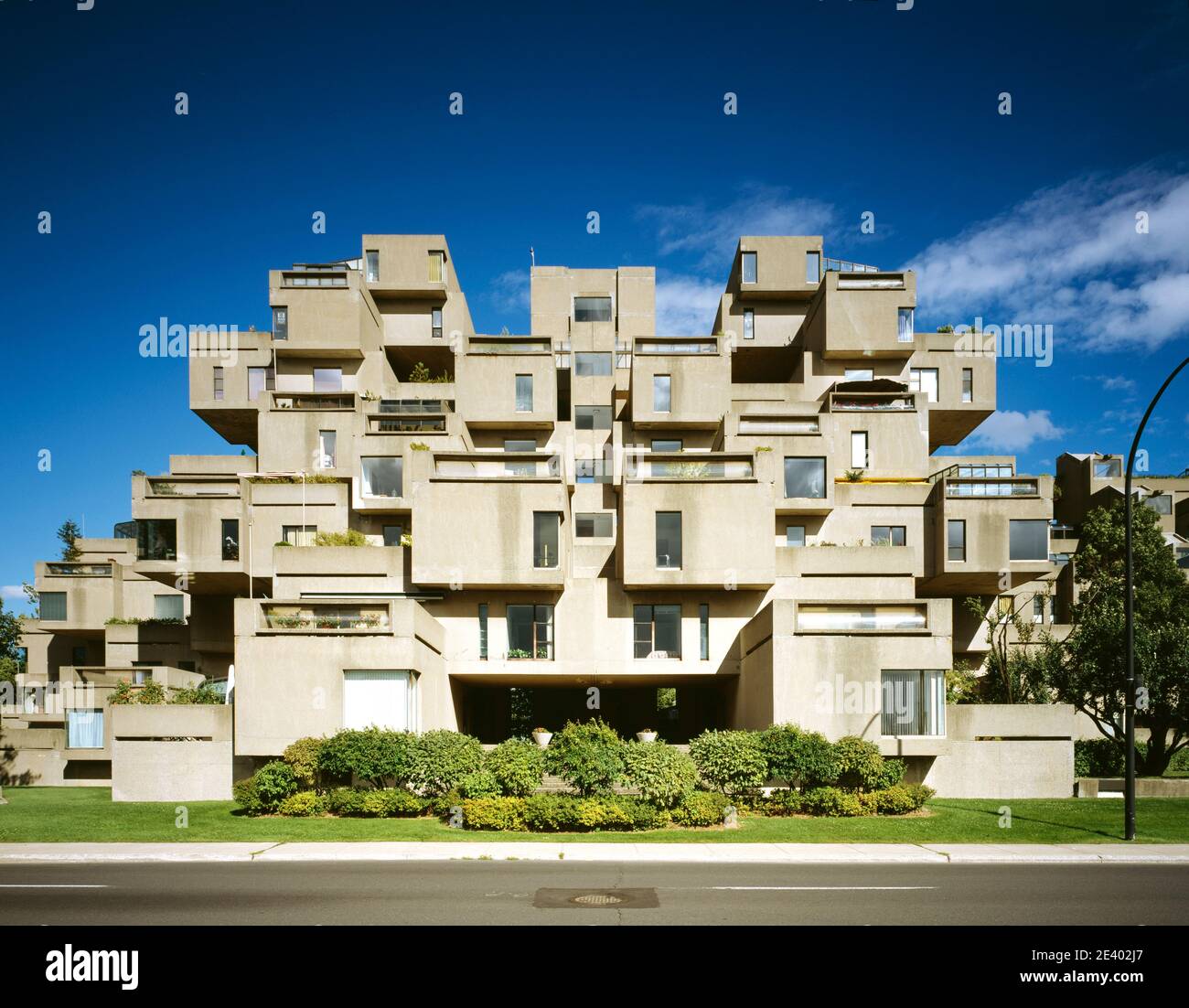Habitat '67, Montr eal, Qu ebec, Canada. Architect: Moishe Safdie Stock ...