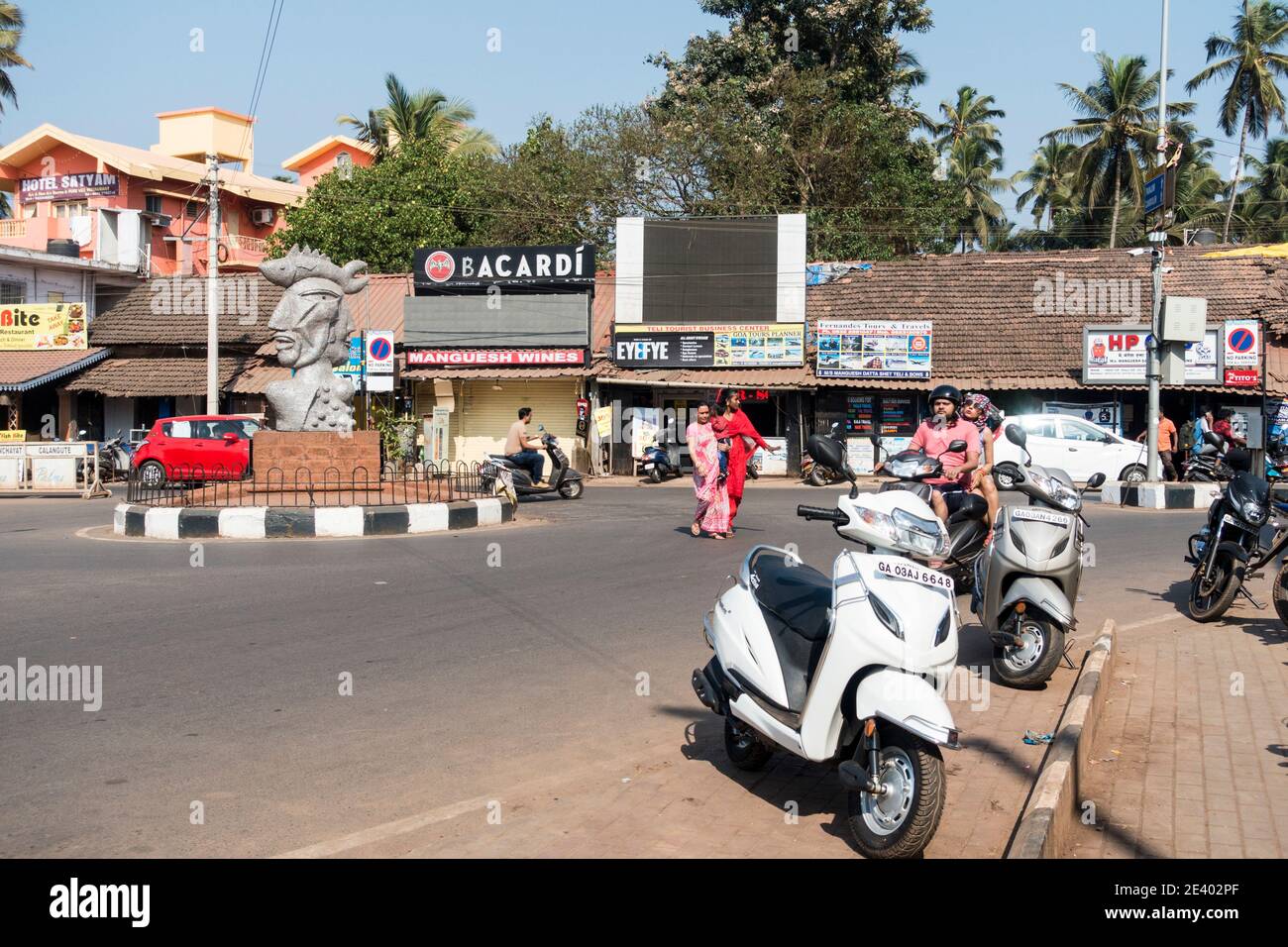 Around Calangute Goa Stock Photo - Alamy
