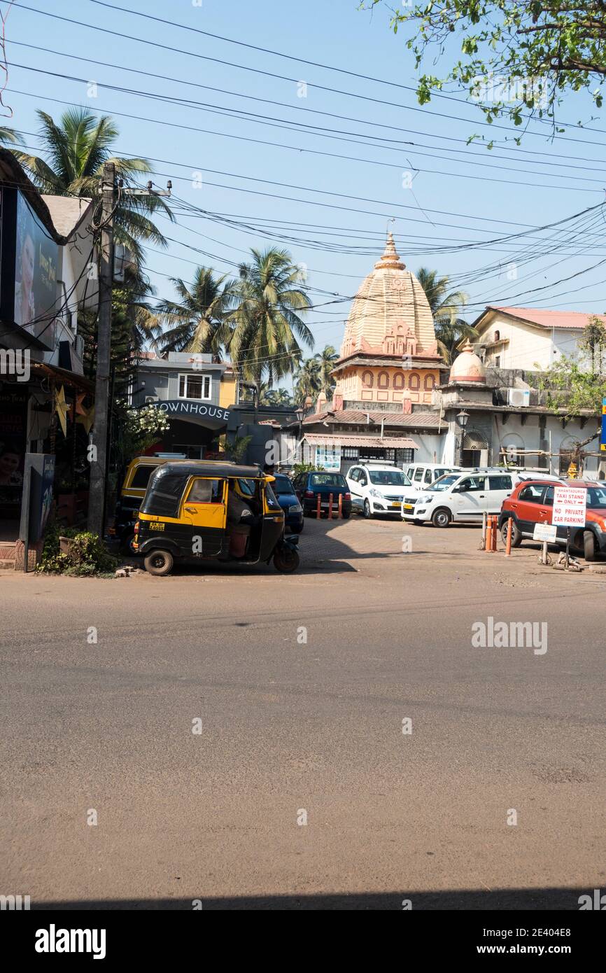 Calangute high street hi-res stock photography and images - Alamy