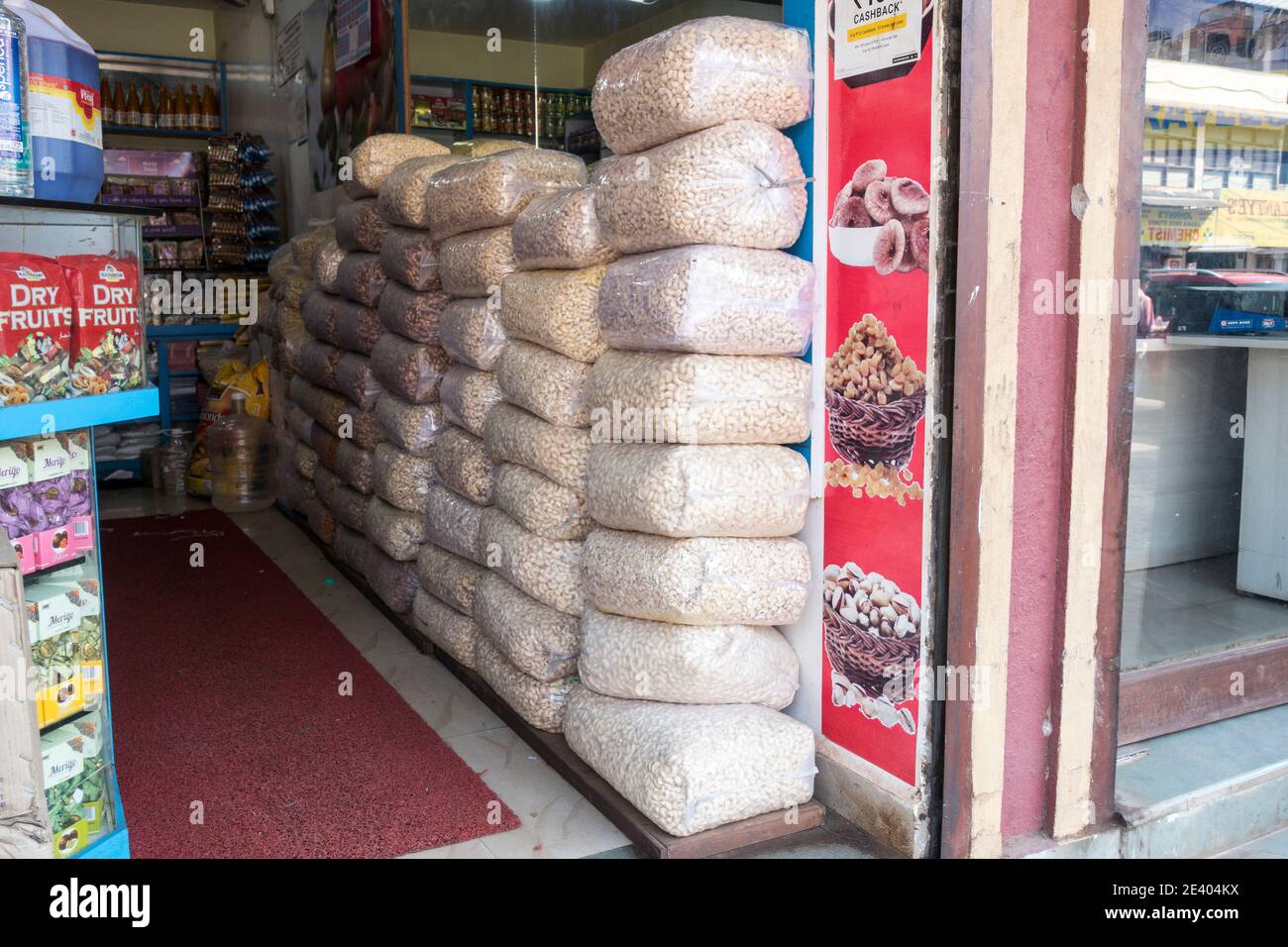 Calangute high street hi-res stock photography and images - Alamy