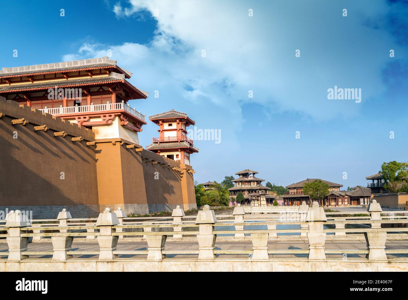 Qin and Han ancient city park, Guizhou, China Stock Photo - Alamy