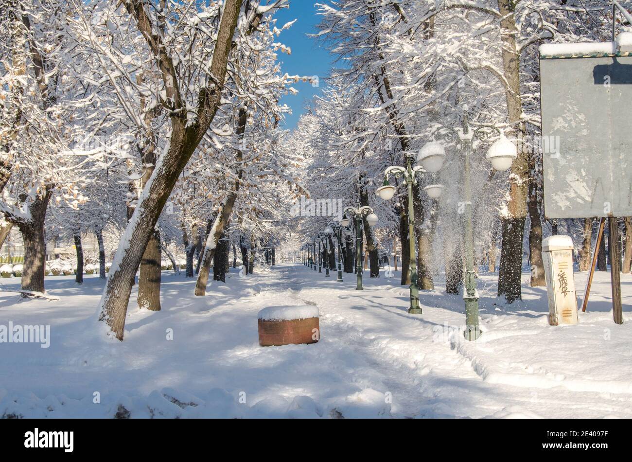 Winter in bitola hi-res stock photography and images - Alamy