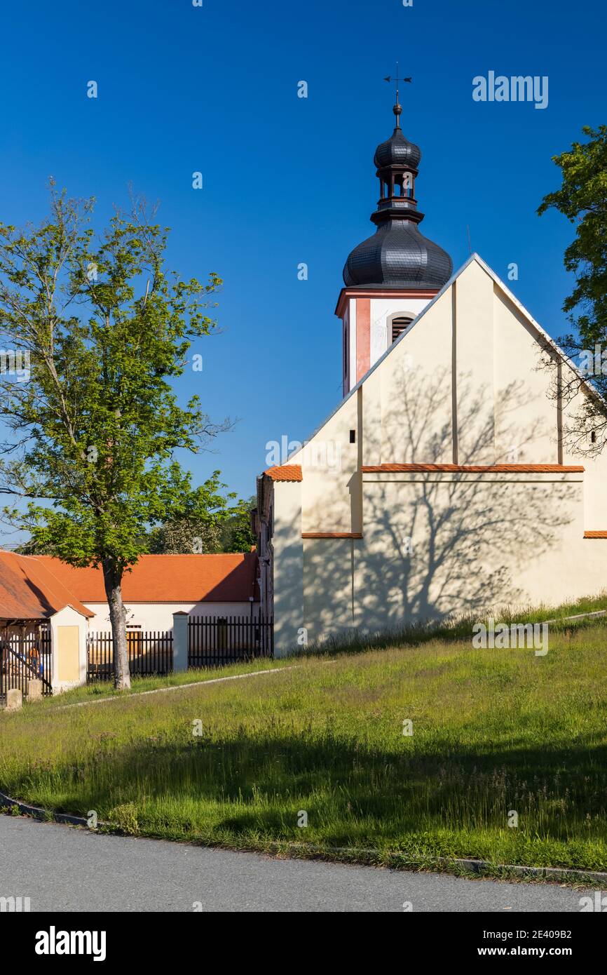 Baroque cistercian Plasy monastery, Plzen region, Czech Republic Stock ...