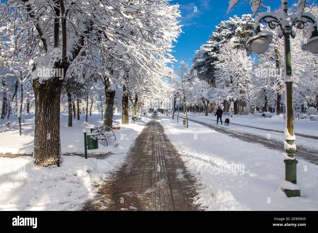 Winter in bitola hi-res stock photography and images - Alamy