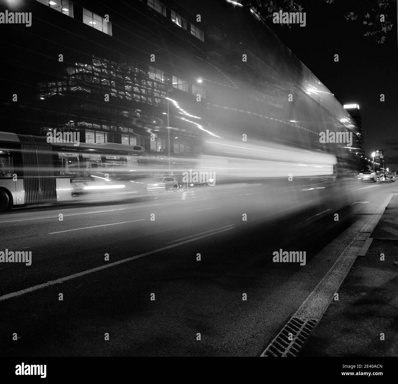 Running for a bus Black and White Stock Photos & Images - Alamy