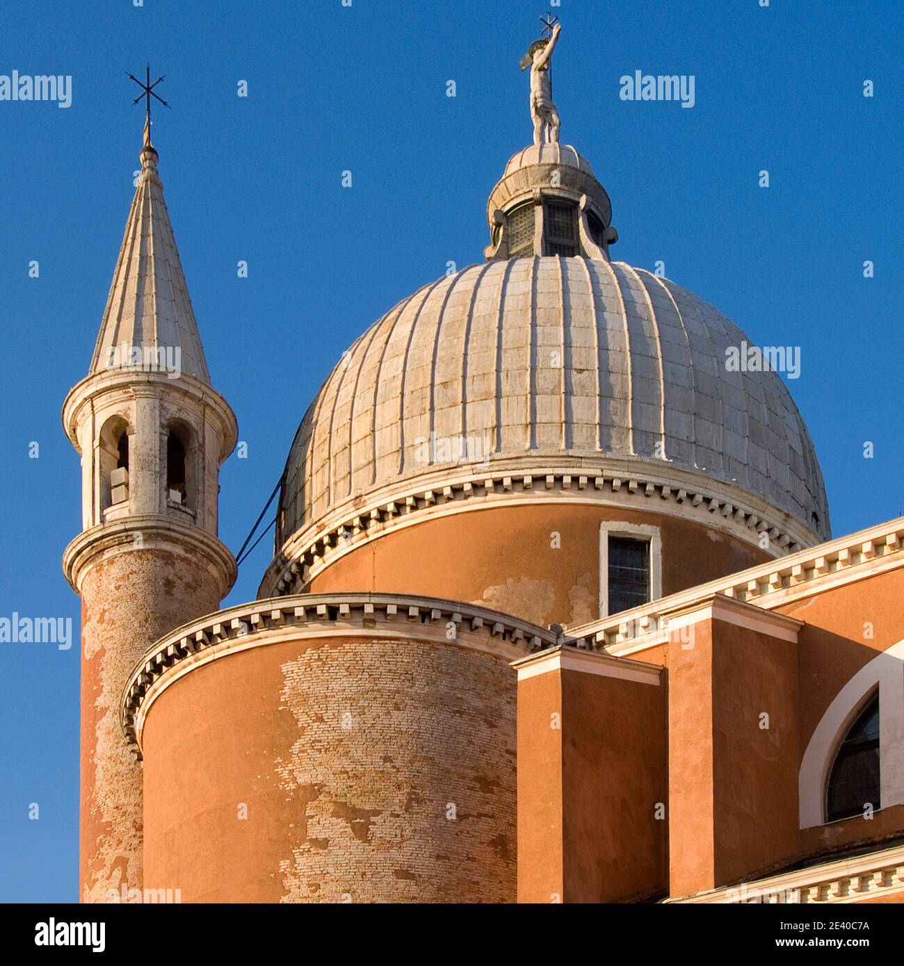 Venice Architectural Detail. East side of Redentore Church, Island of ...