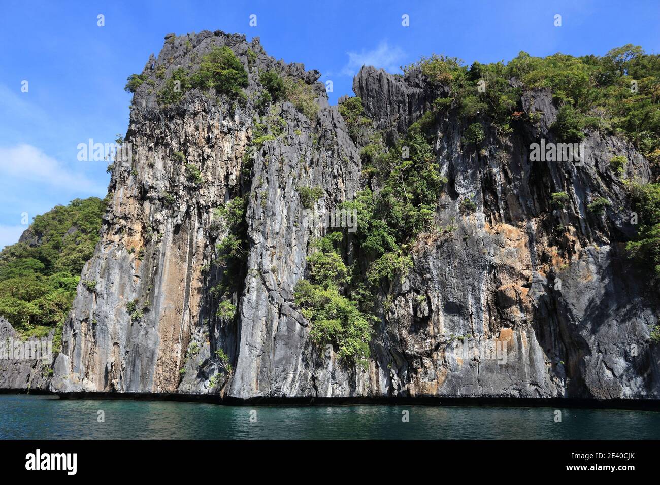 Philippines nature. Karst rock cliffs landscape - Palawan island ...